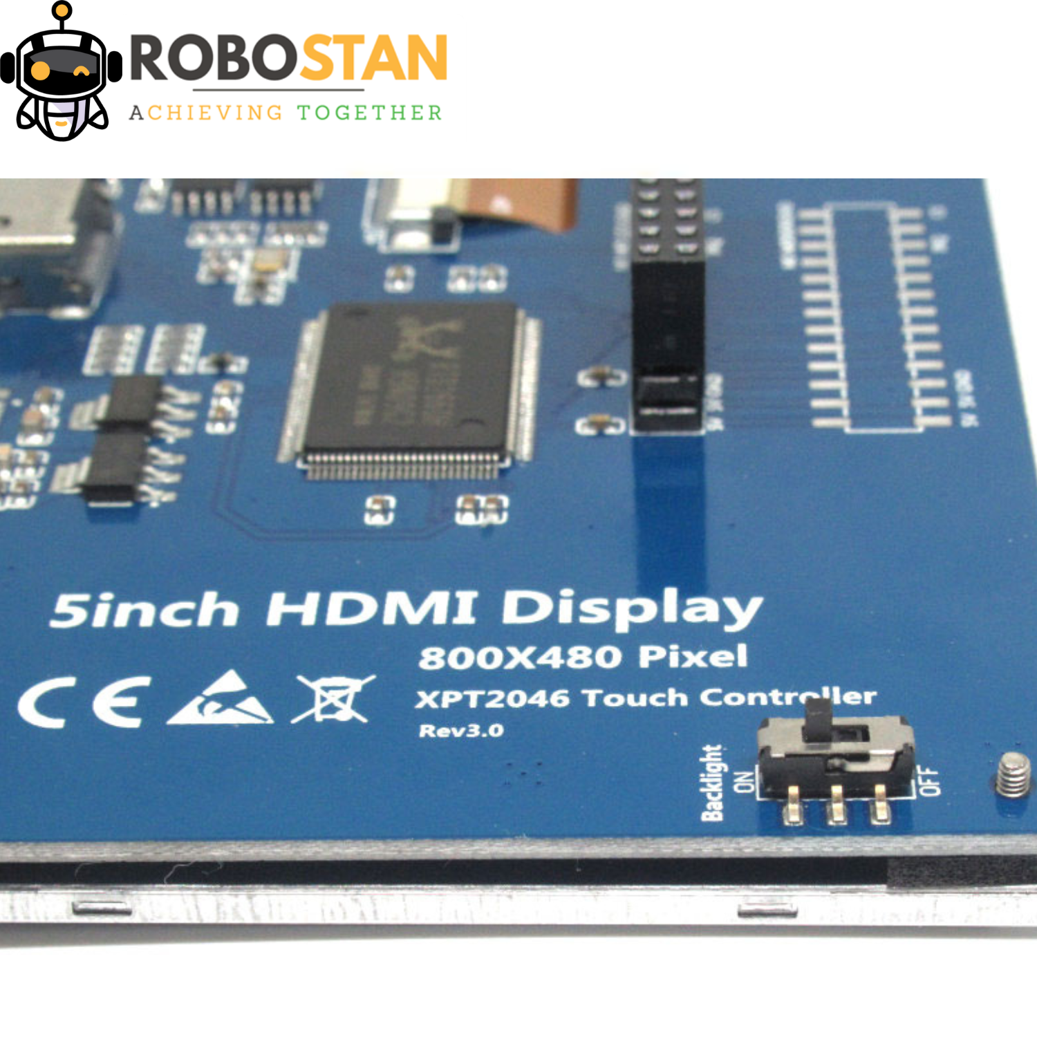 5 inch HDMI Capacitive Touch Screen LCD for Raspberry Pi
